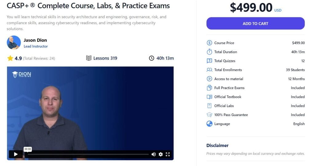 Best 5 CASP+ Bootcamps for Certification Worth Your Money!